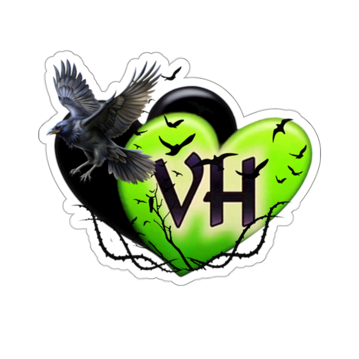 Crows Group Sticker – VillainsHeroes